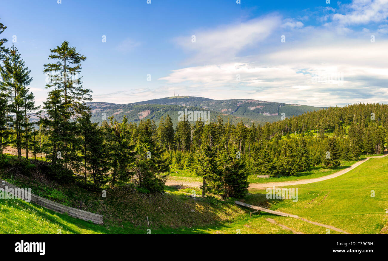 The Highest Peak Of The Harz Mountains High Resolution Stock ...