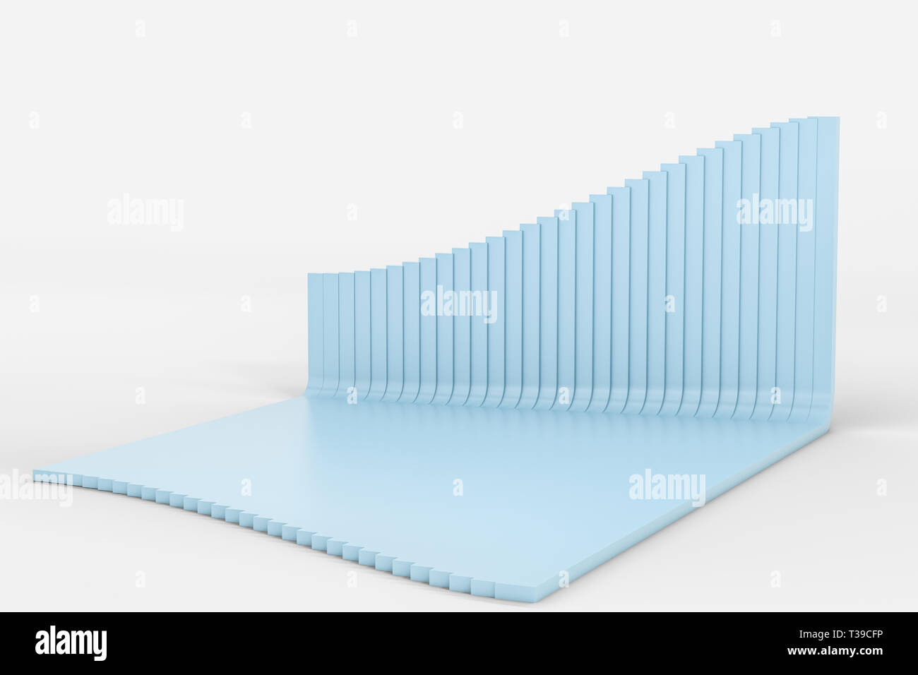 3d rendering, graph chart background, business graph, computer digital ...