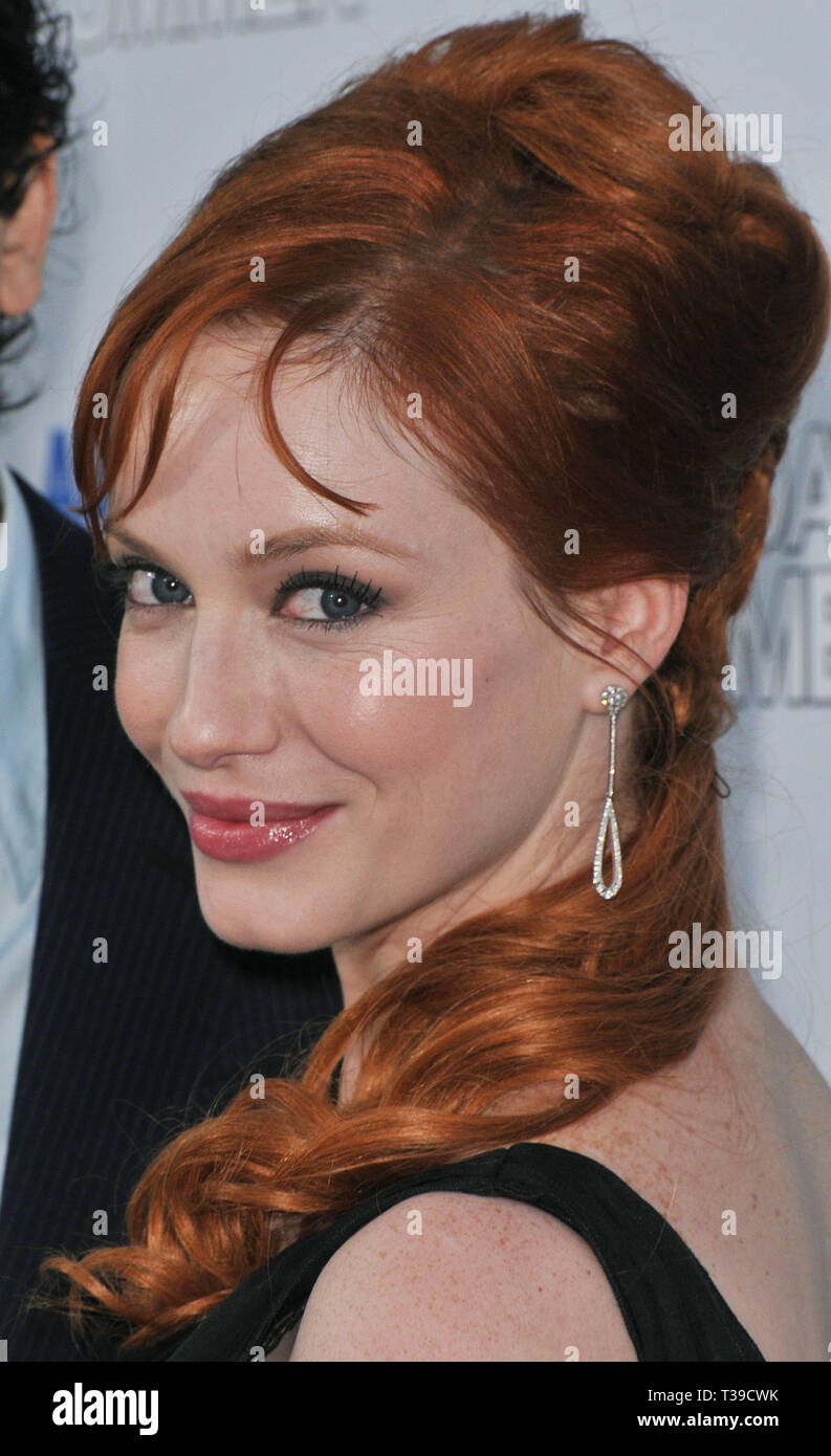 Christina hendricks 2009 hi-res stock photography and images - Alamy