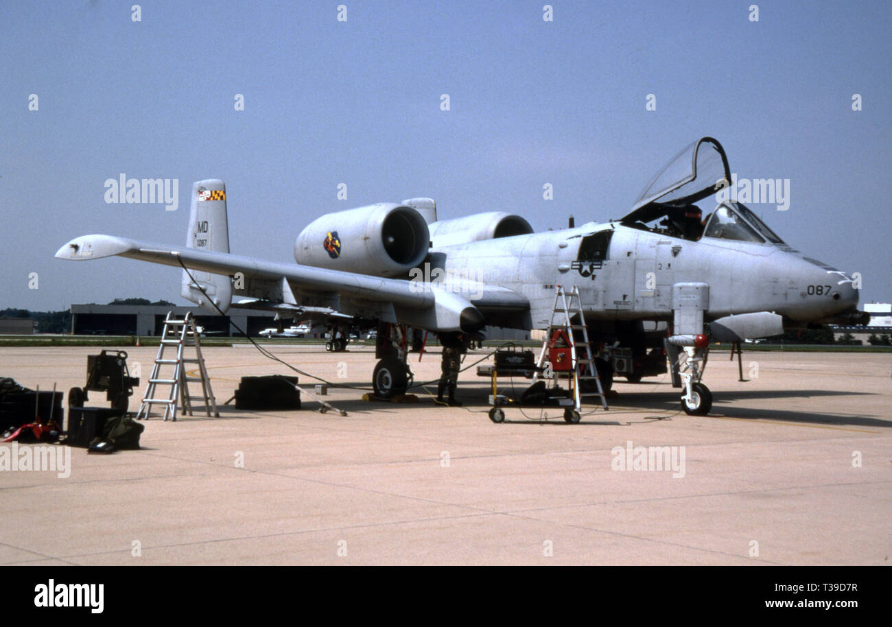 USAF United States Air Force Fairchild Republic A-10A Thunderbolt II ... USAF United States Air Force Fairchild Republic A-10A Thunderbolt II ...