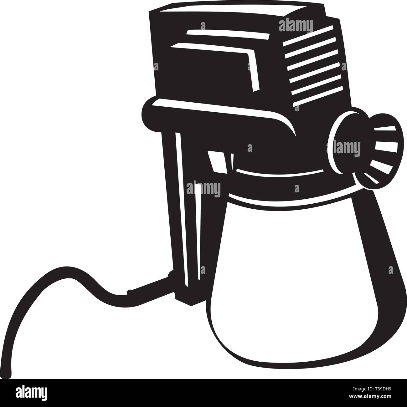 Airless Paint Sprayer Illustration Stock Vector Image & Art - Alamy