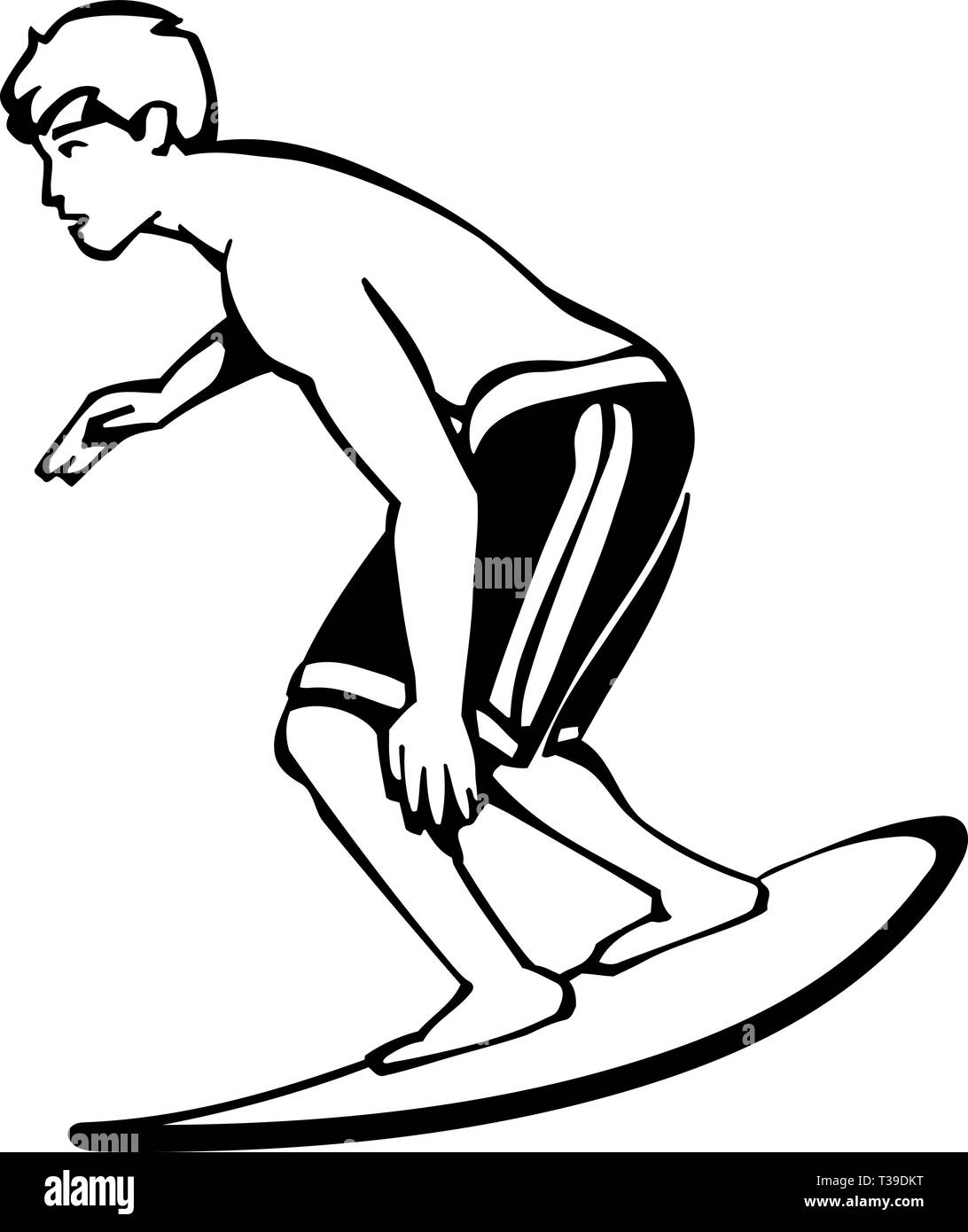 Boogie board Stock Vector Images - Alamy