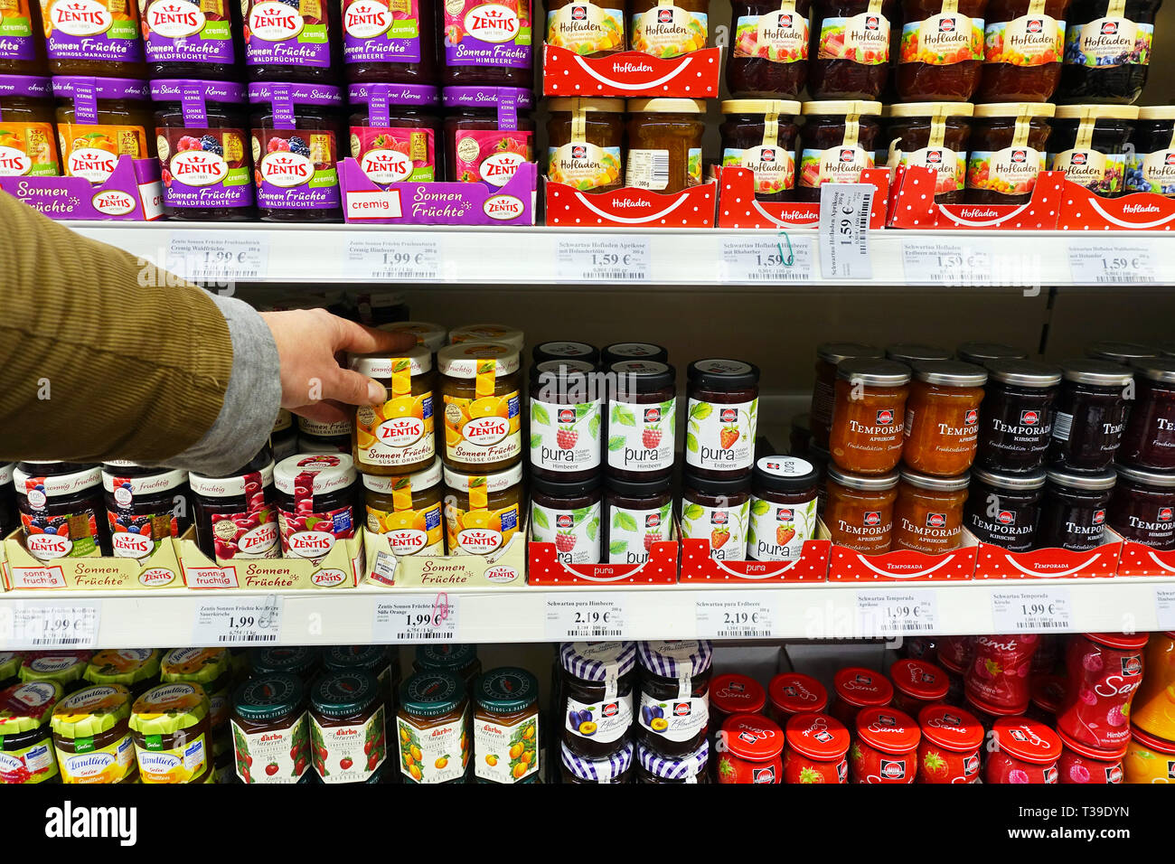 Hand jams hi-res stock photography and images - Alamy