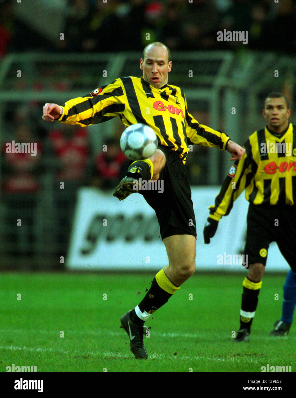 Westfalenstadion Dortmund Germany 8.12.2001, German Football Bundesliga ...