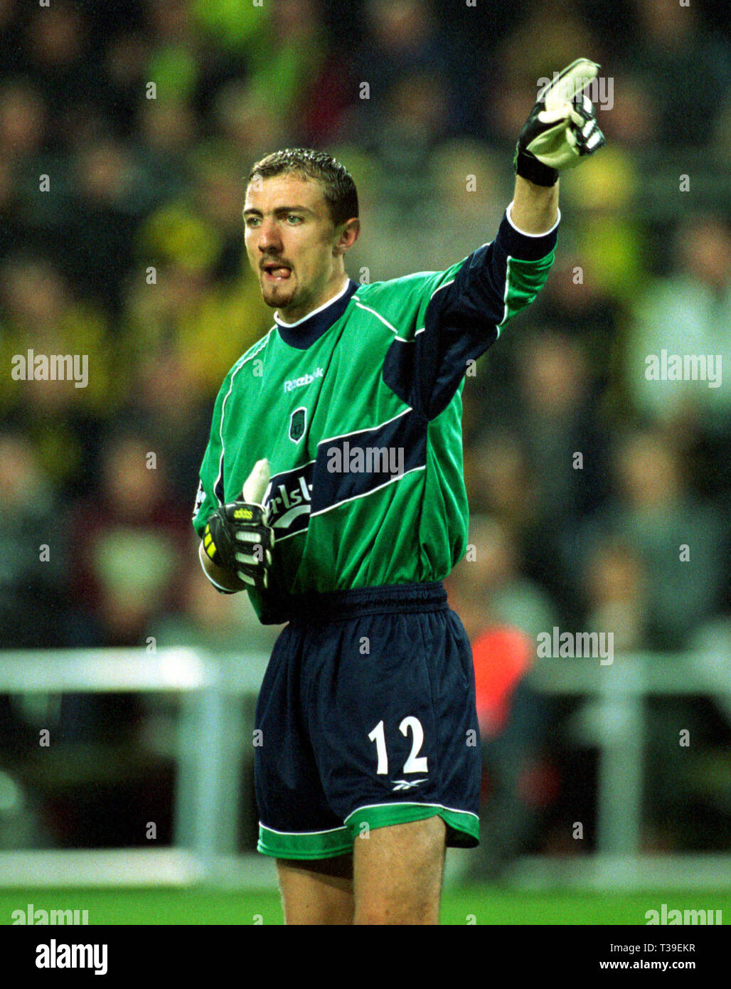 Westfalenstadion Dortmund Germany, 19.9. 2001 Football UEFA Champions ...