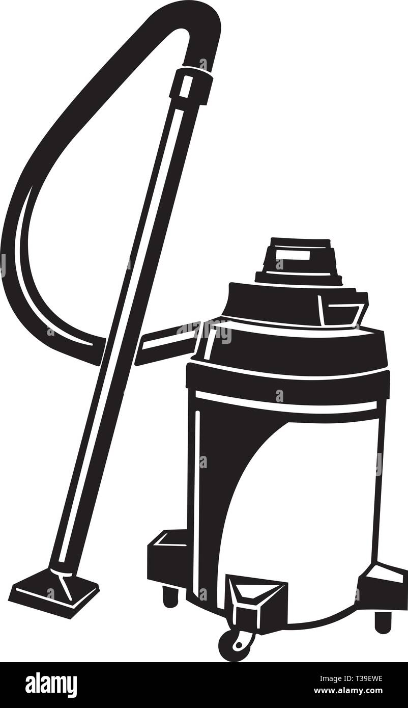 Shop Vacuum Illustration Stock Vector Image & Art - Alamy