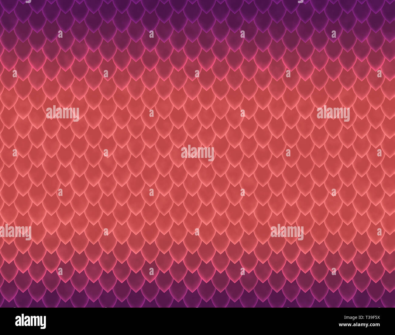Violet and deep pink gradient snake skin seamless pattern, sharp scale ...