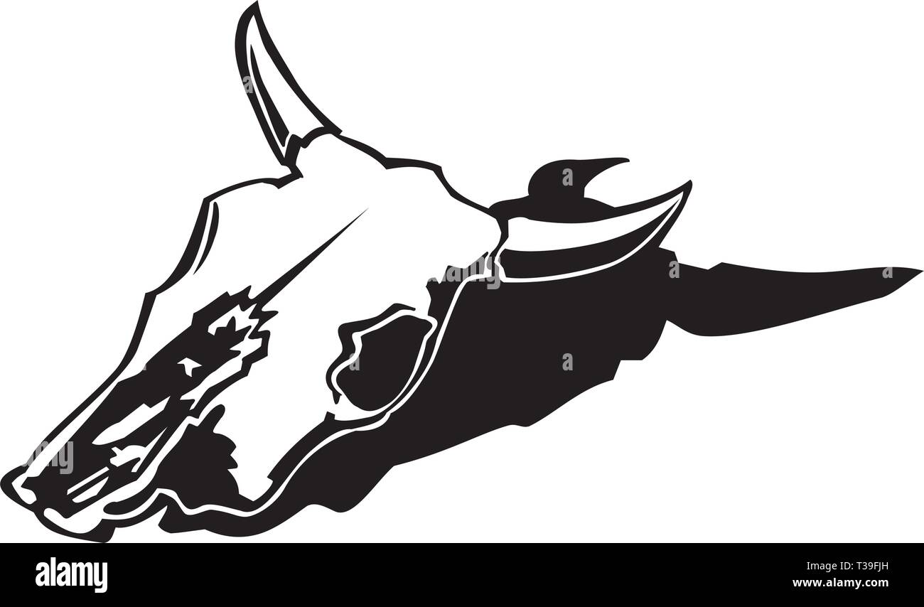 Skull illustration hi-res stock photography and images - Alamy