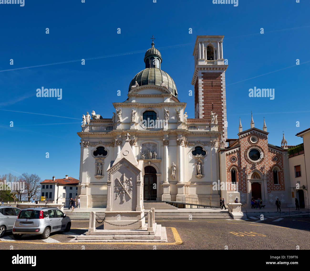 Vicenza, Veneto, Italy. The Church of St. Mary of Mount Berico is a ...
