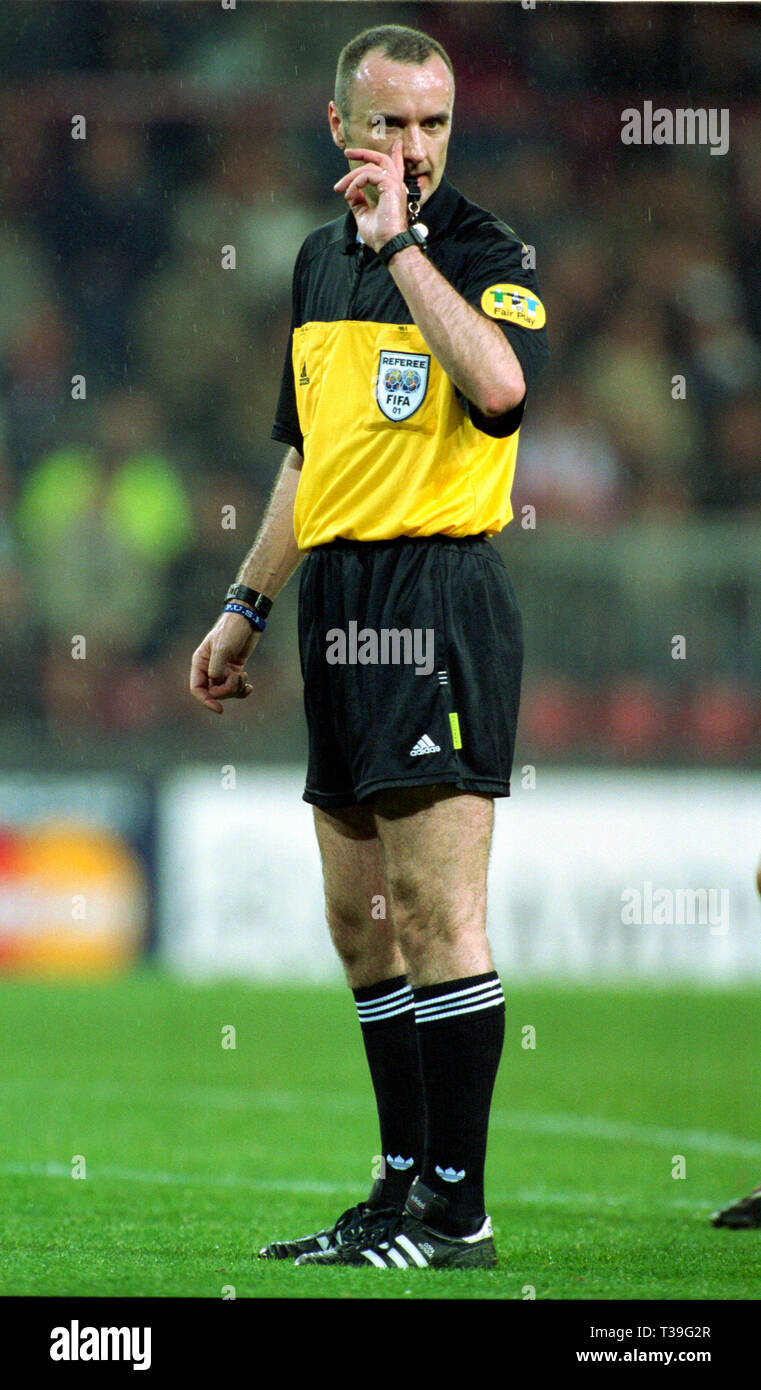 Philips Stadium Eindhoven, Netherlands 26.9.2001, UEFA Champions League ...