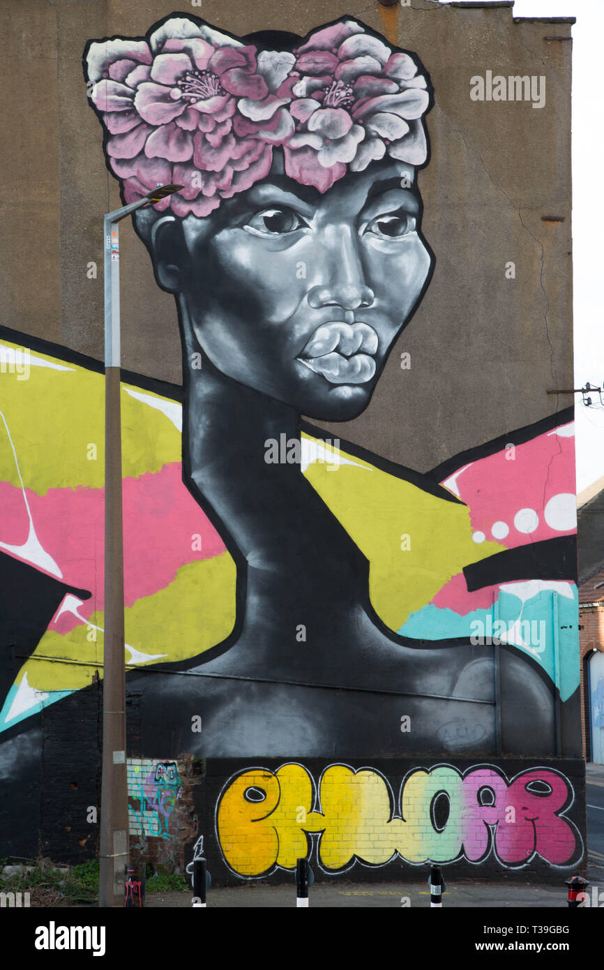 Urban Graffiti in Hull Stock Photo - Alamy