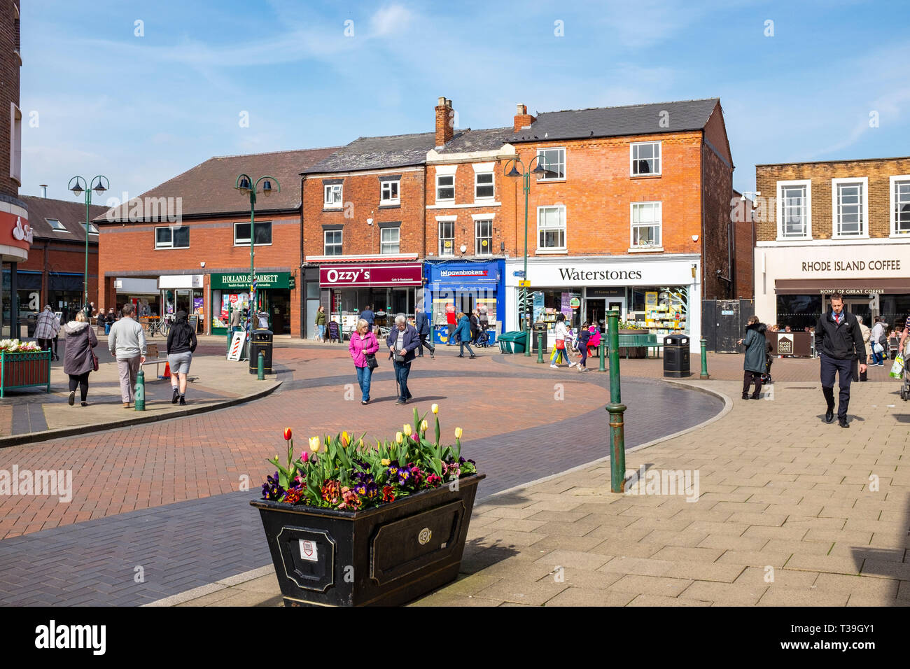Crewe market cheshire uk hi-res stock photography and images - Alamy