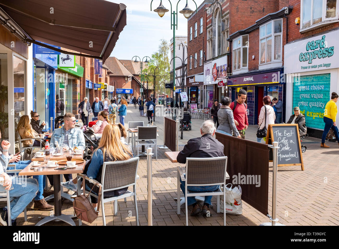 Crewe market cheshire uk hi-res stock photography and images - Alamy