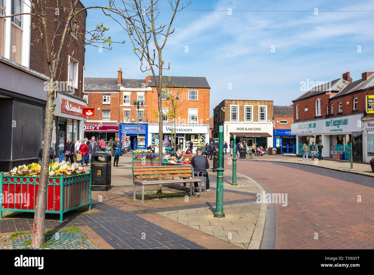 Crewe market cheshire uk hi-res stock photography and images - Alamy