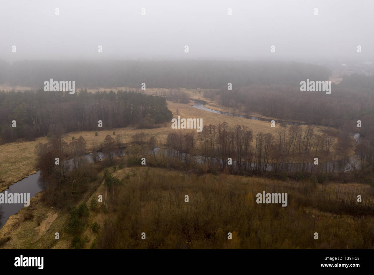 Curving river hi-res stock photography and images - Alamy