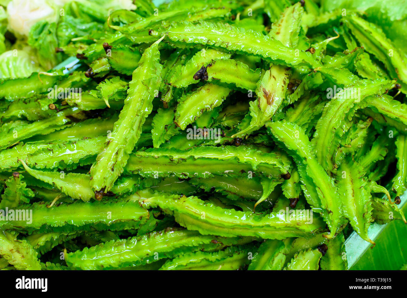 Fresh Winged bean on market Stock Photo - Alamy