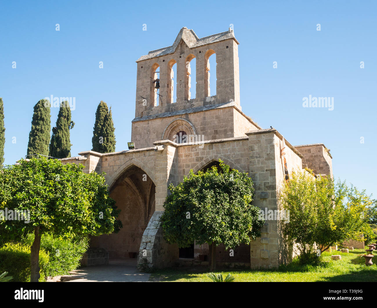 Bellapais abbey hi-res stock photography and images - Alamy
