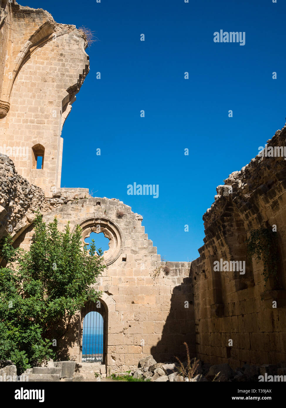 Bellapais abbey hi-res stock photography and images - Alamy