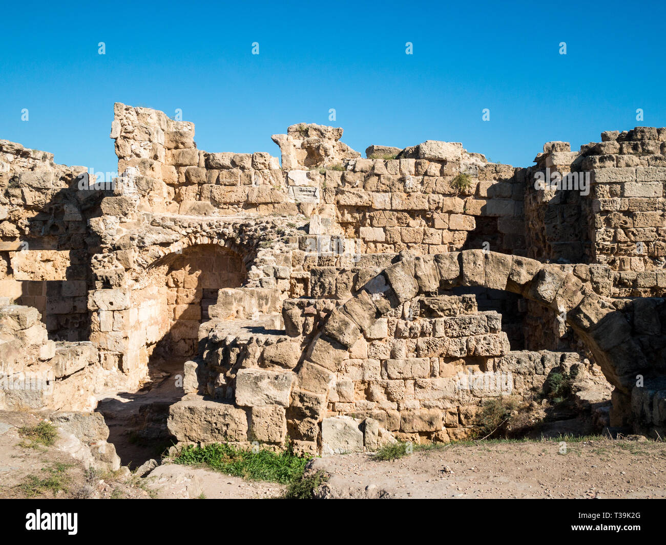 Ancient Salamis ruins Stock Photo - Alamy