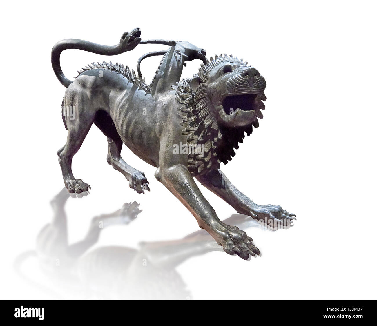 Chimera of arezzo bronzee sculpture hi-res stock photography and images ...
