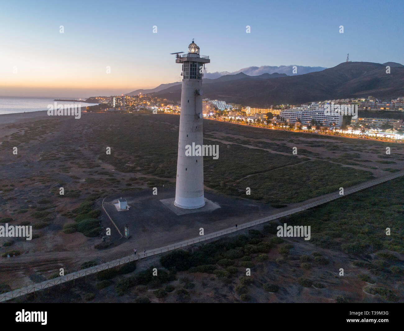 Morro jable lighthouse hi-res stock photography and images - Alamy
