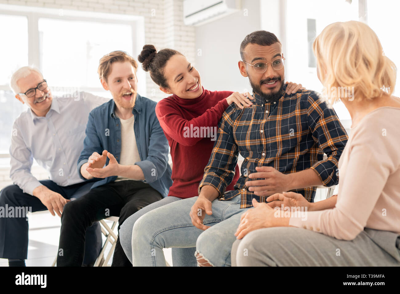 Person solving hi-res stock photography and images - Alamy