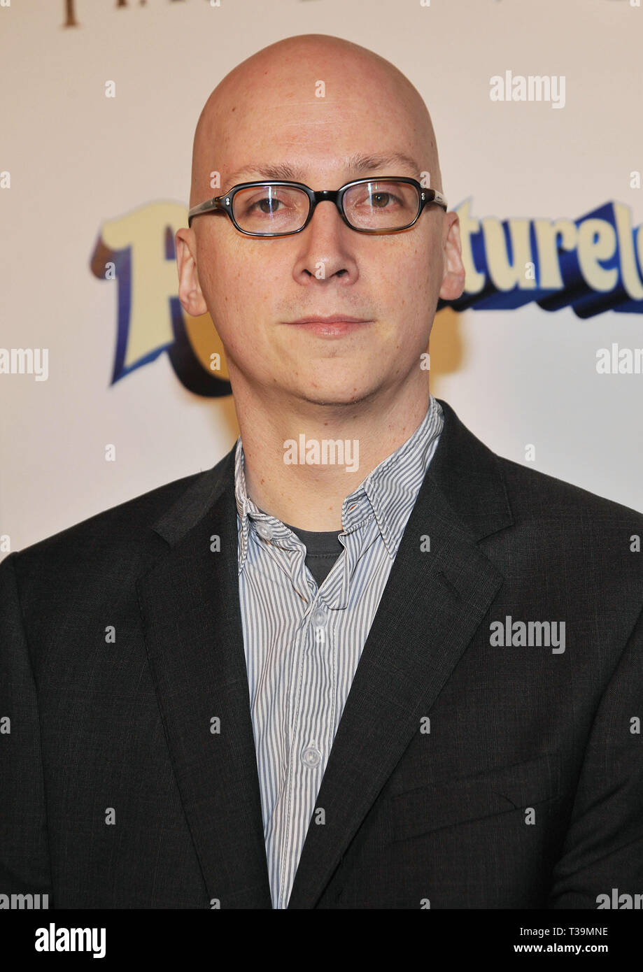 the director Greg Mottola - Adventureland Premiere at the Chinese 6 ...