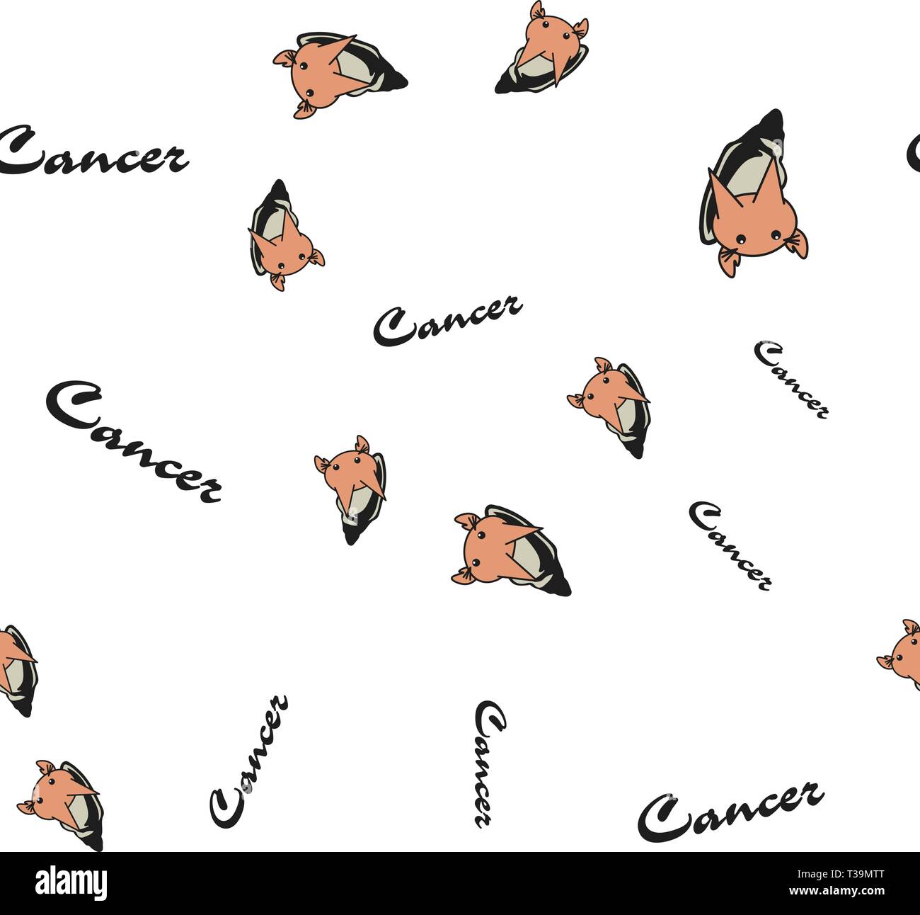 Cancer constellation cartoon illustration Cut Out Stock Images ...