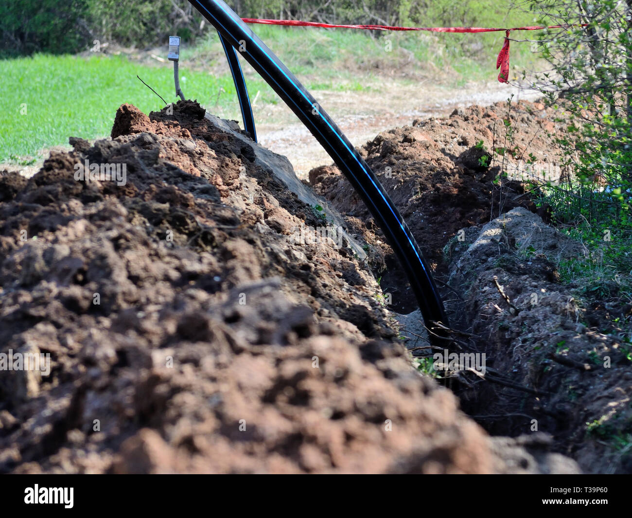 Ditch digging hi-res stock photography and images - Alamy