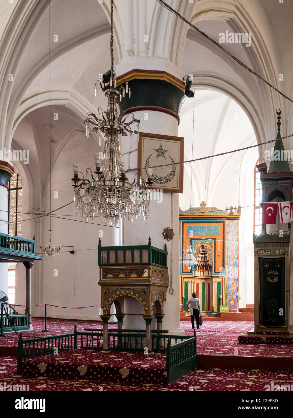 Interior of selimiye mosque hi-res stock photography and images - Alamy