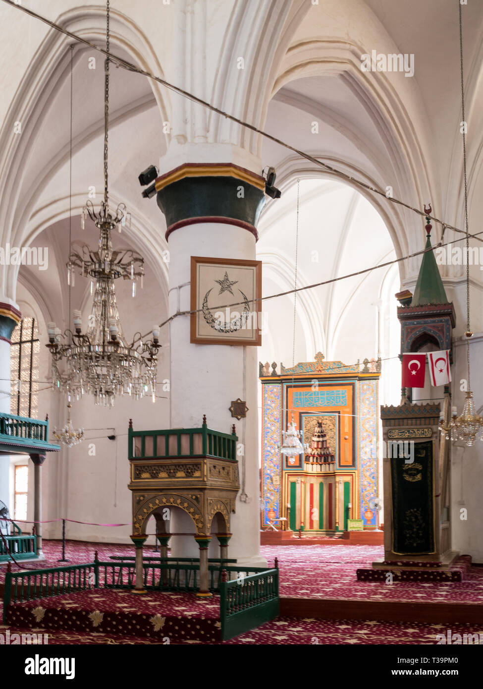 Interior of selimiye mosque hi-res stock photography and images - Alamy