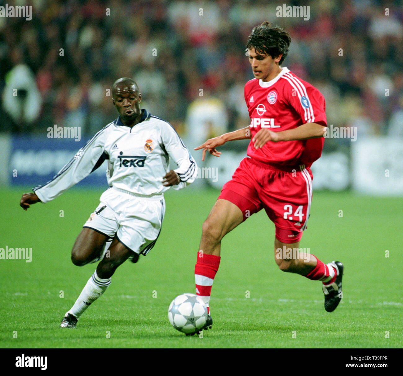 Olympia stadium Munich Germany 9.5.2001, Football UEFA Champions League ...