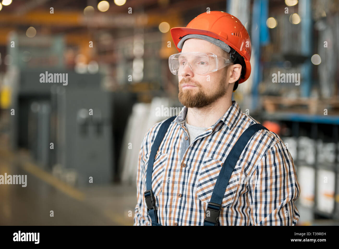 Man with helmet hi-res stock photography and images - Alamy