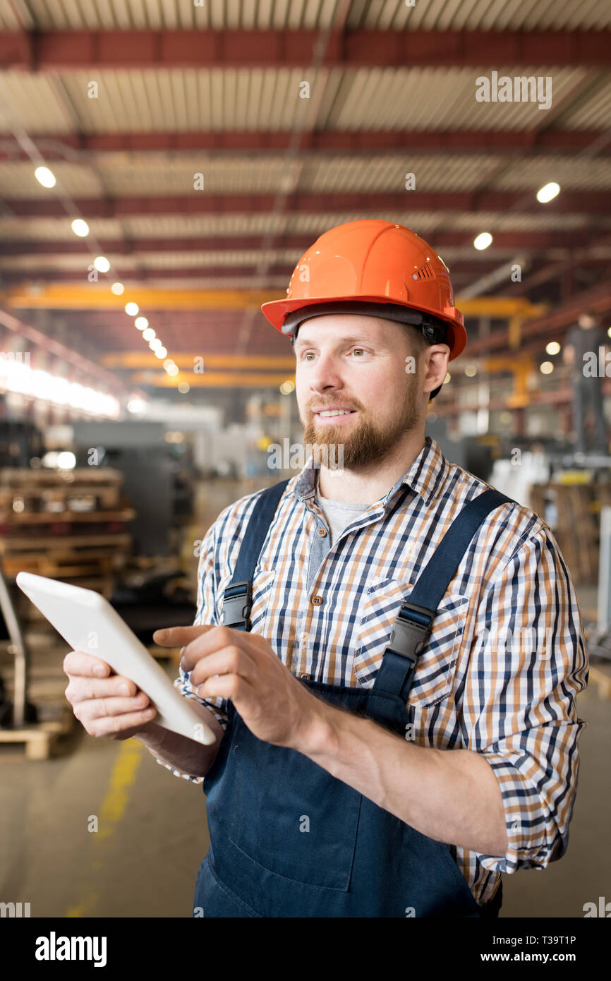 Man busy industrial worker hi-res stock photography and images - Alamy