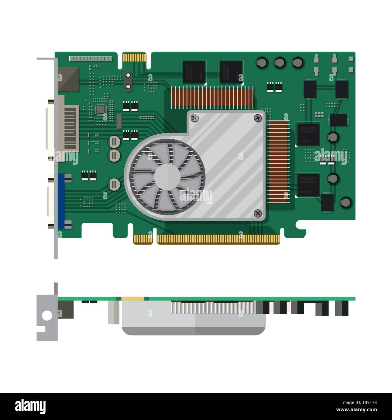 Cardmicrochip Stock Vector Images - Alamy