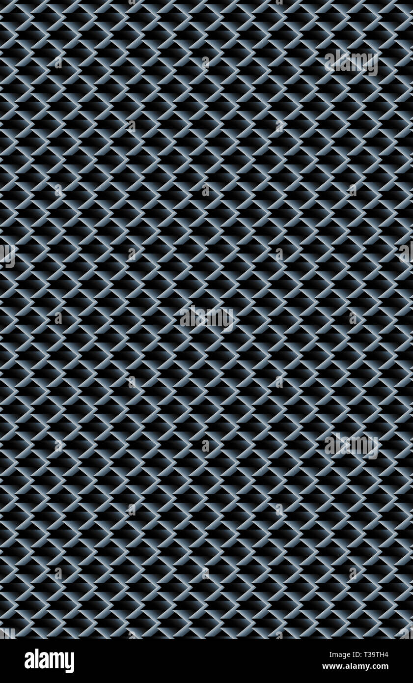 A medium blue diagonal grill on a dark blue background Stock Photo - Alamy