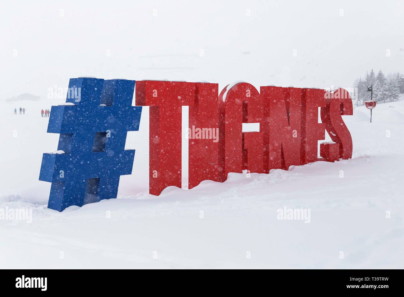 Tignes ski resort hi-res stock photography and images - Alamy