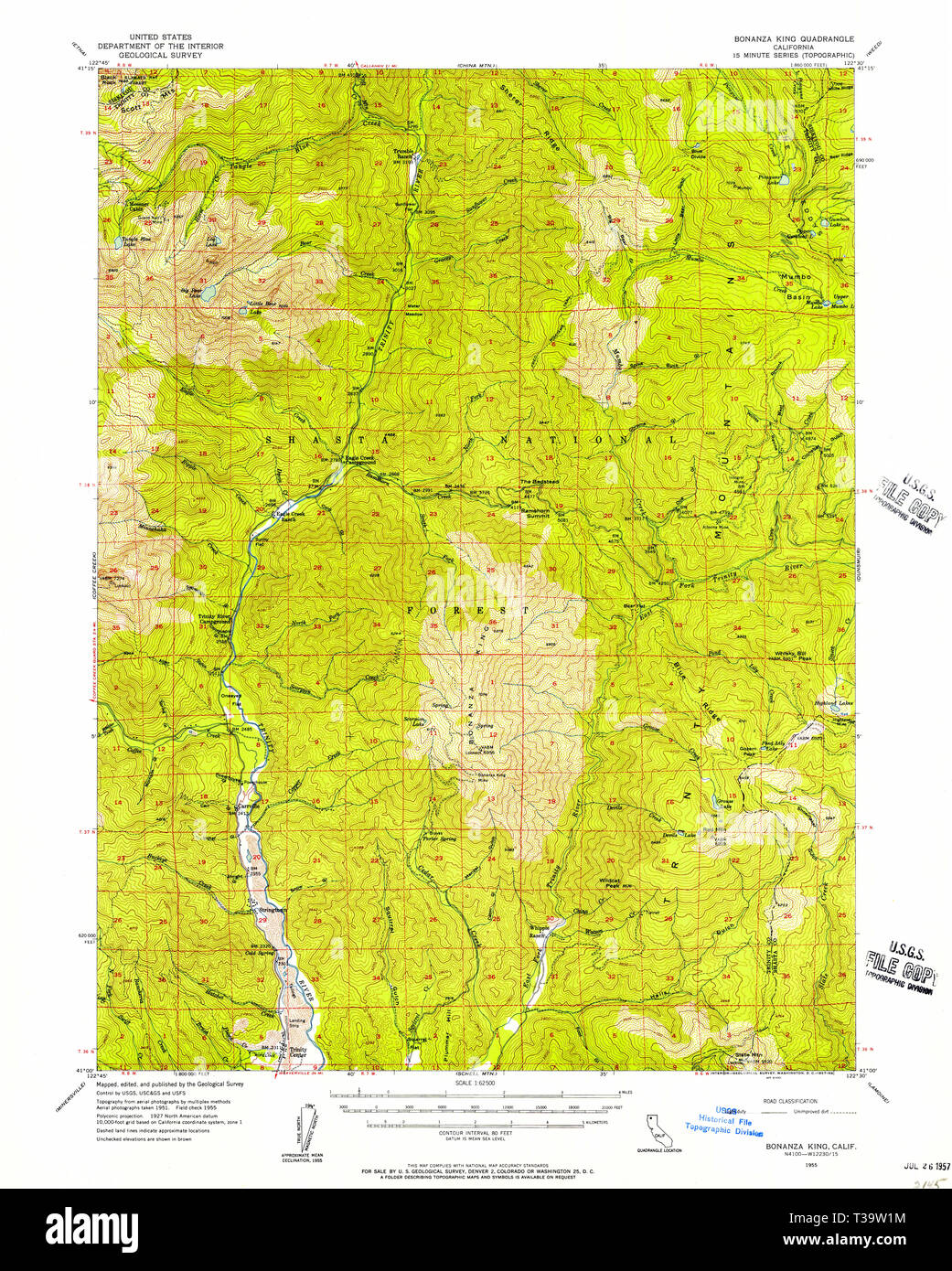 Bonanza map hi-res stock photography and images - Alamy