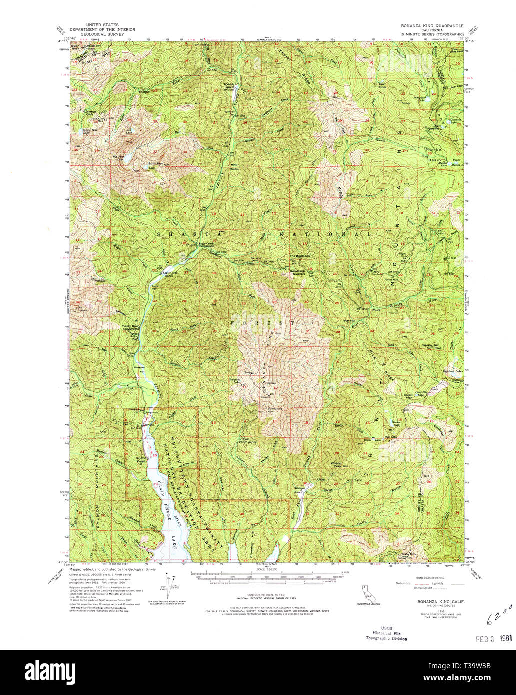 Bonanza map hi-res stock photography and images - Alamy