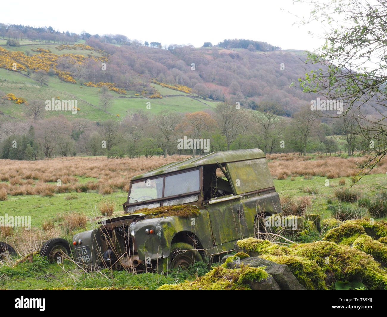 Abandoned land rover hi-res stock photography and images - Alamy