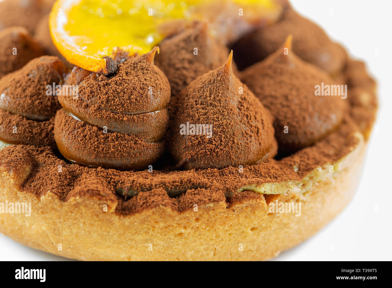 Chocolate mus cake Stock Photo - Alamy