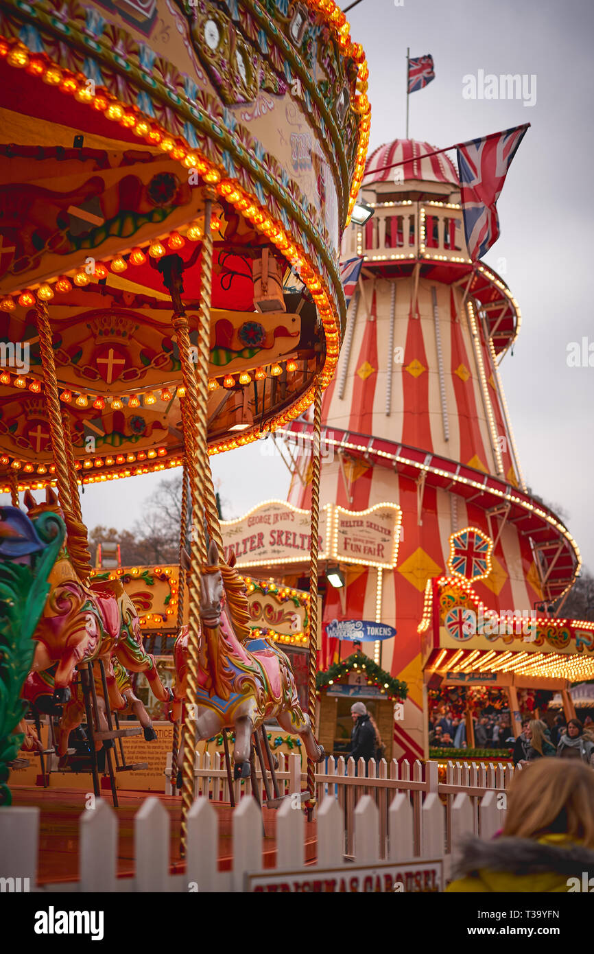 London fun fair hi-res stock photography and images - Alamy