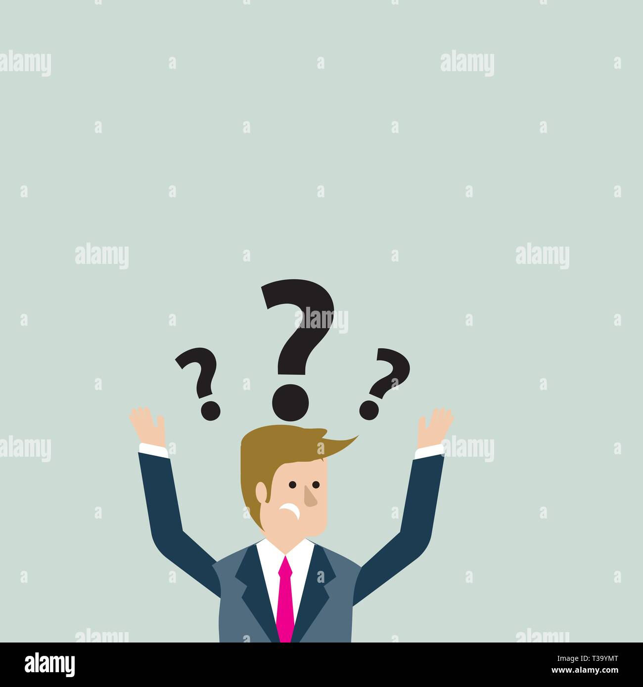Question marks space Stock Vector Images - Alamy