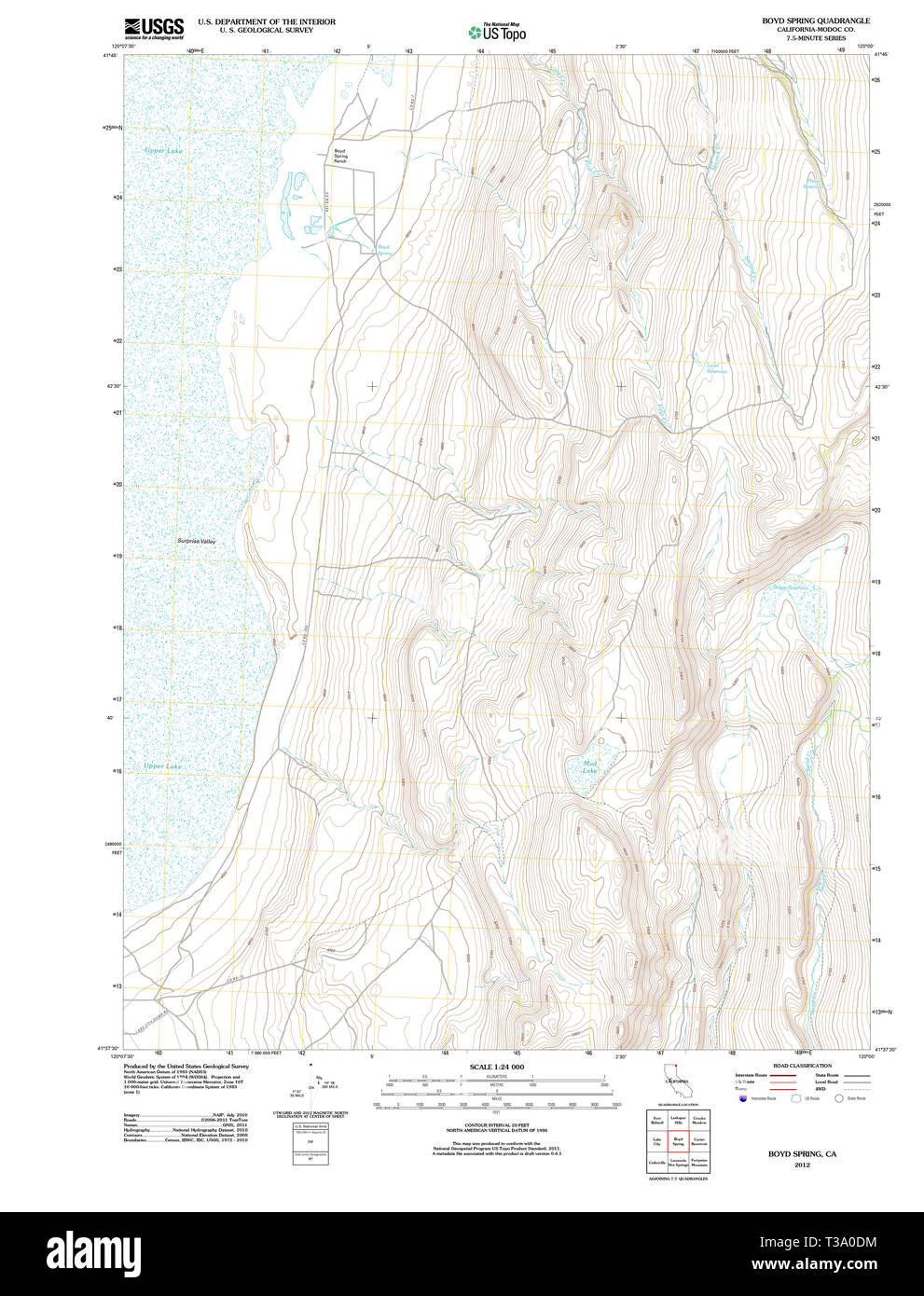 Map of boyd Cut Out Stock Images & Pictures - Alamy