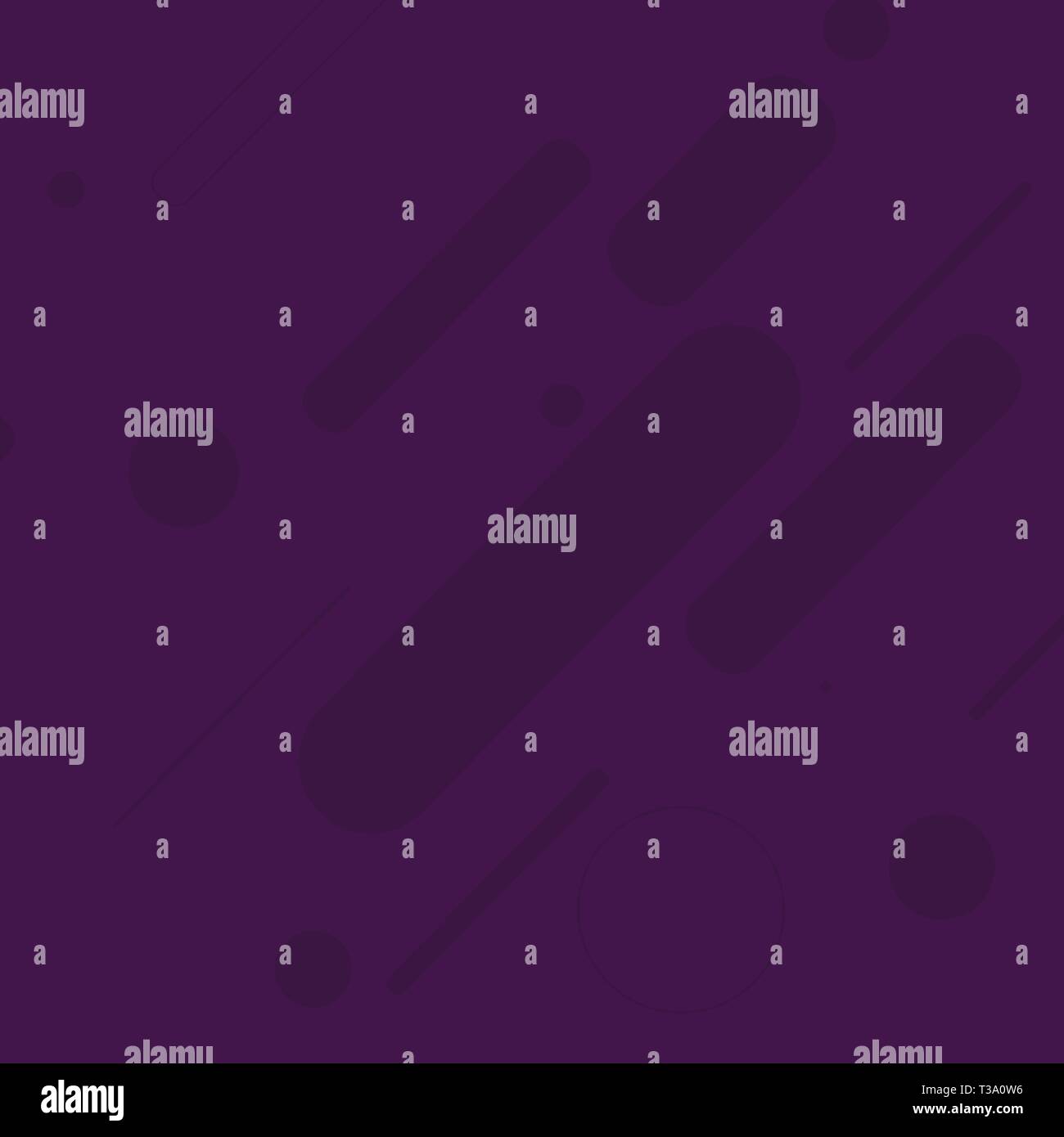 Oblong Geometric Shape Angle Pattern in Different Sizes in Violet ...
