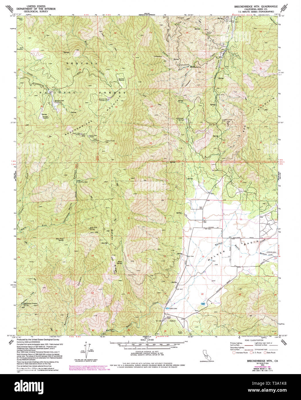 Breckenridge map hi-res stock photography and images - Alamy