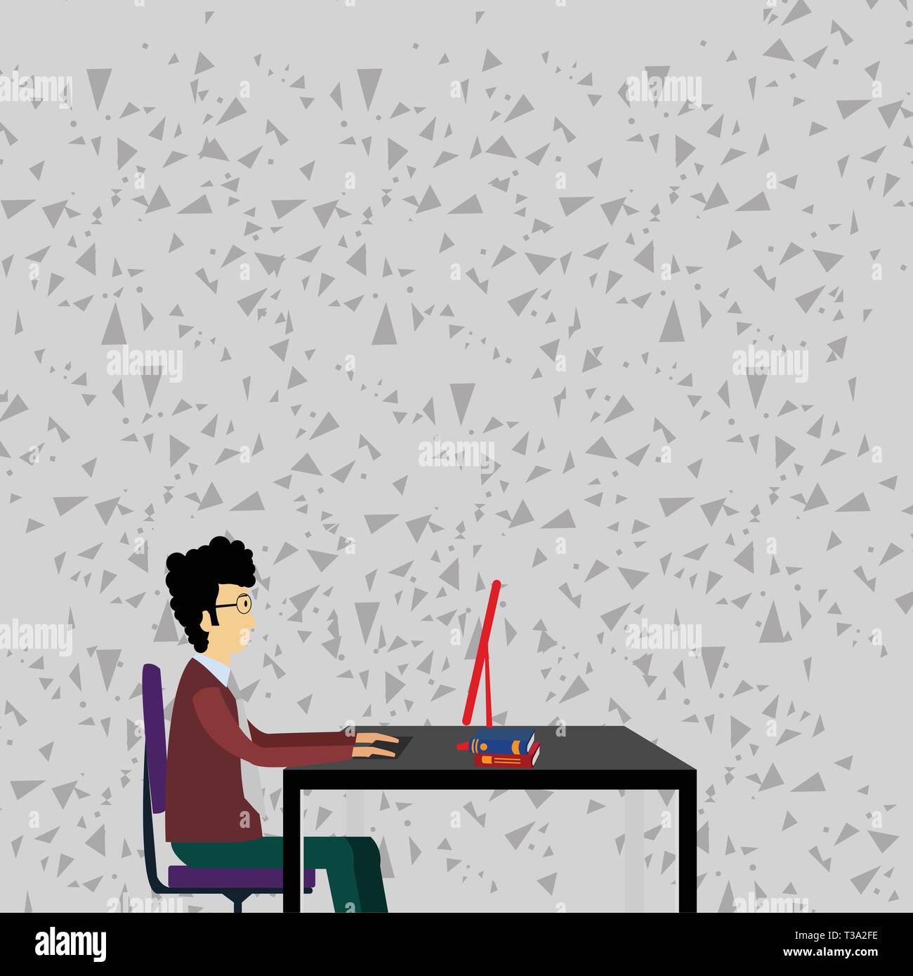 Correct Typing Position High Resolution Stock Photography and Images ...