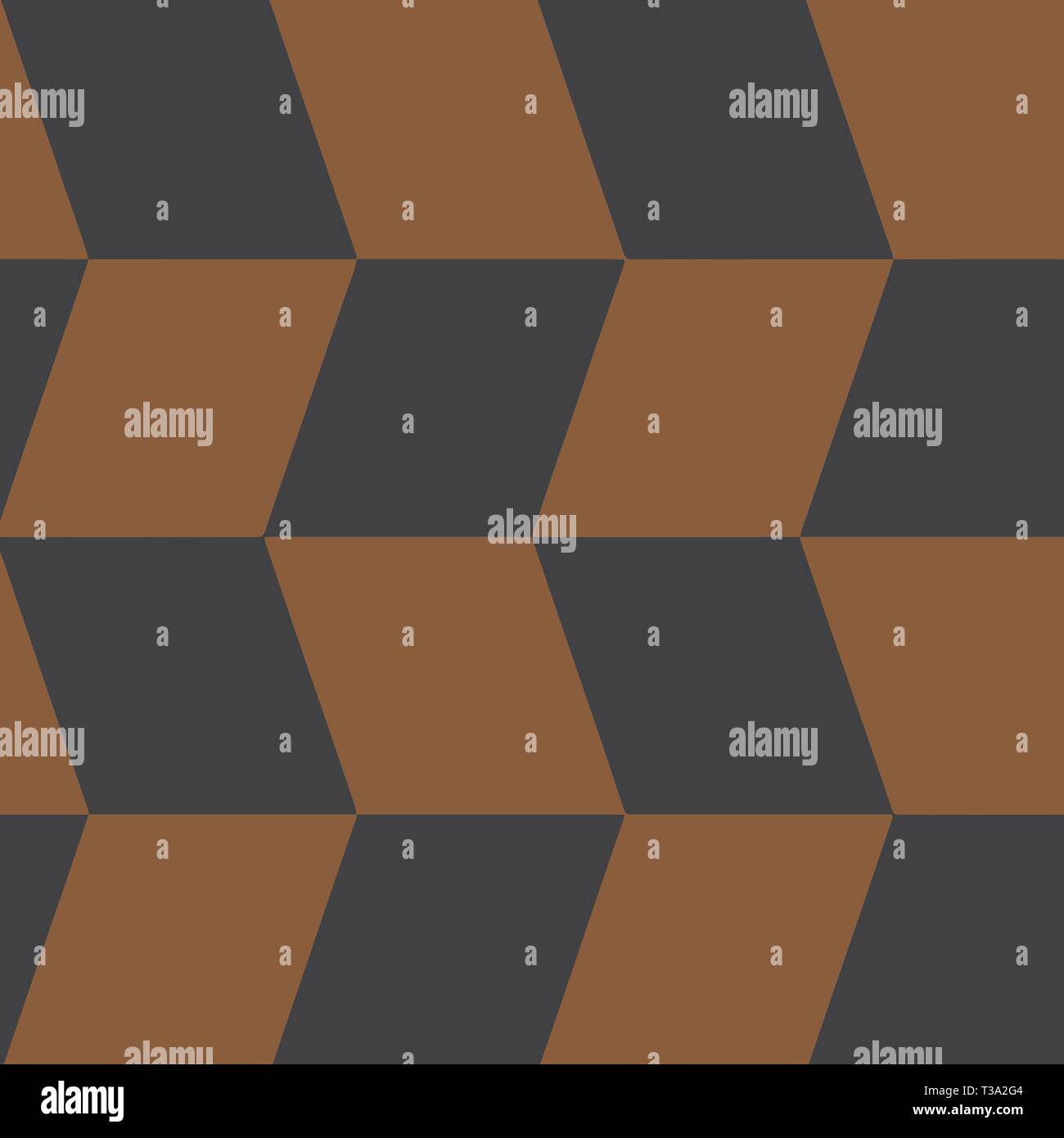 Seamless Slanting Squares in Brown and Gray Alternate Color Creating ...