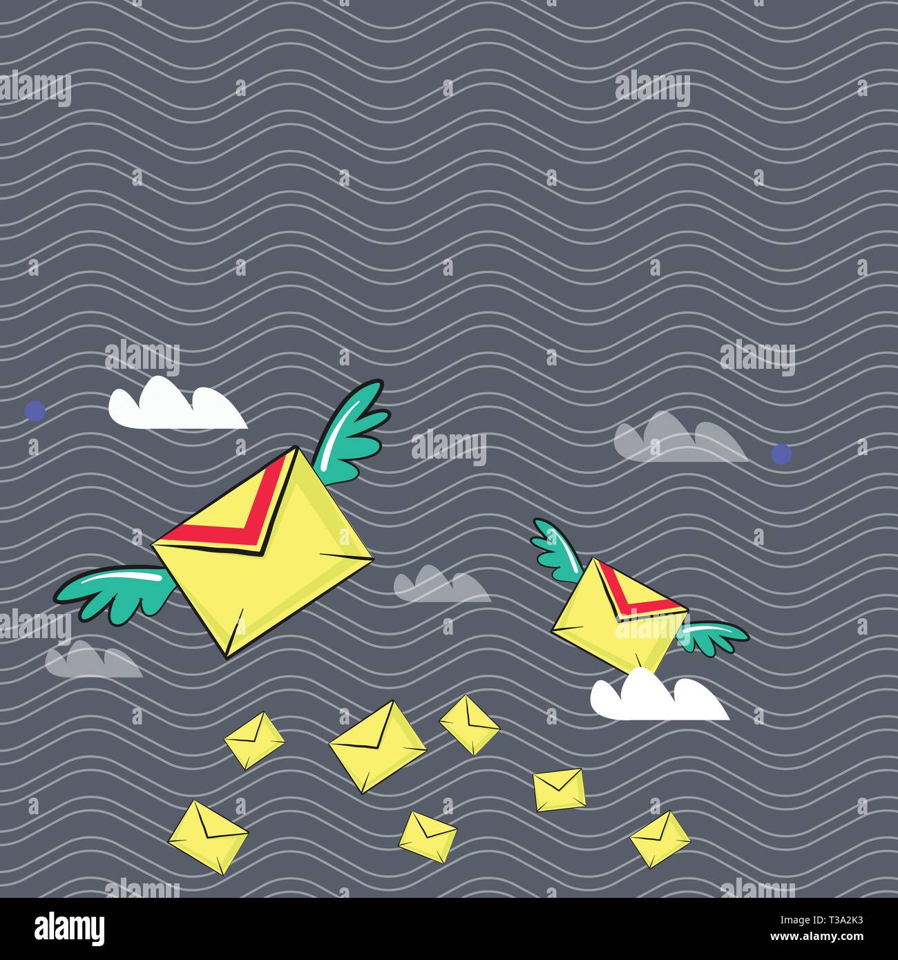 Modern means mail delivery hi-res stock photography and images - Alamy