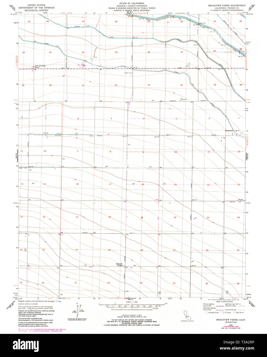 Map of broadview hi-res stock photography and images - Alamy